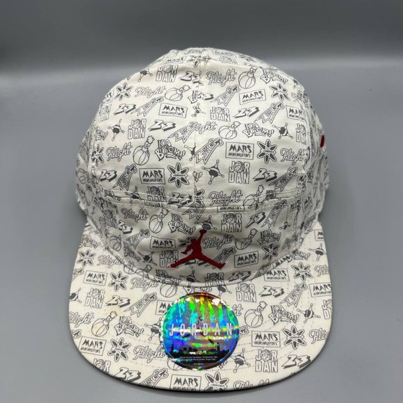 Jordan | Accessories | Nike Air Jordan Mars Hat Men White 5 Panel ...